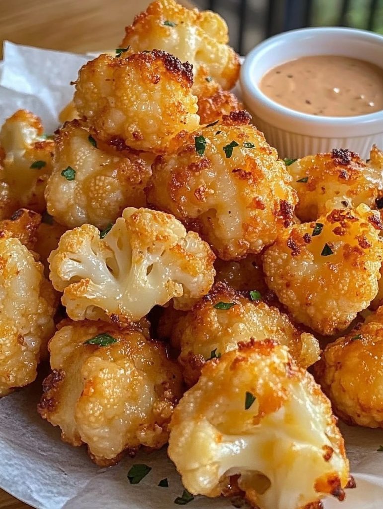 Crispy Roasted Cauliflower - Skinny Daily Recipes