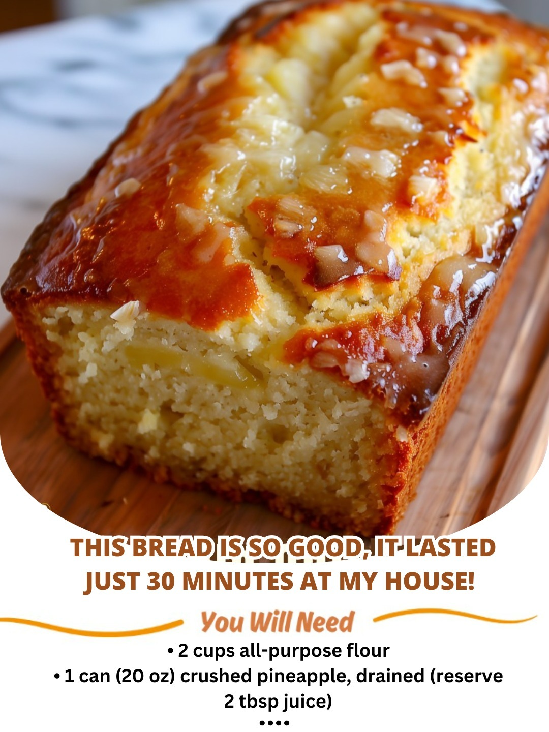 Pineapple Quick Bread: A Tropical Treat That Disappears in Minutes ...