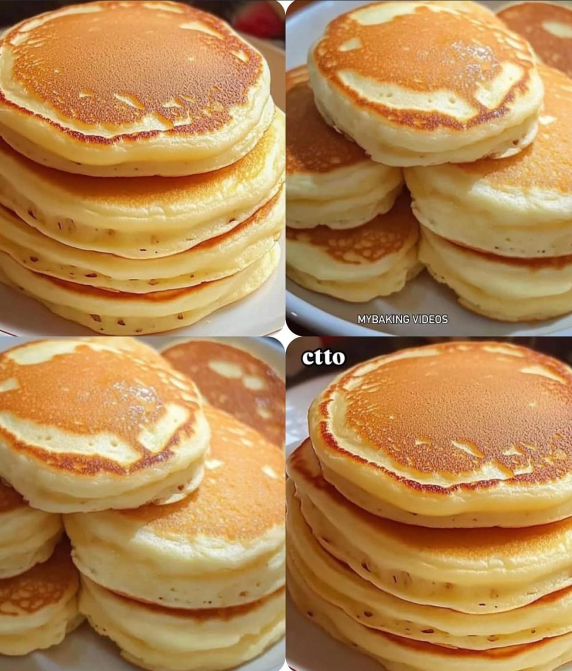Fluffy Pancake Recipe - Skinny Daily Recipes